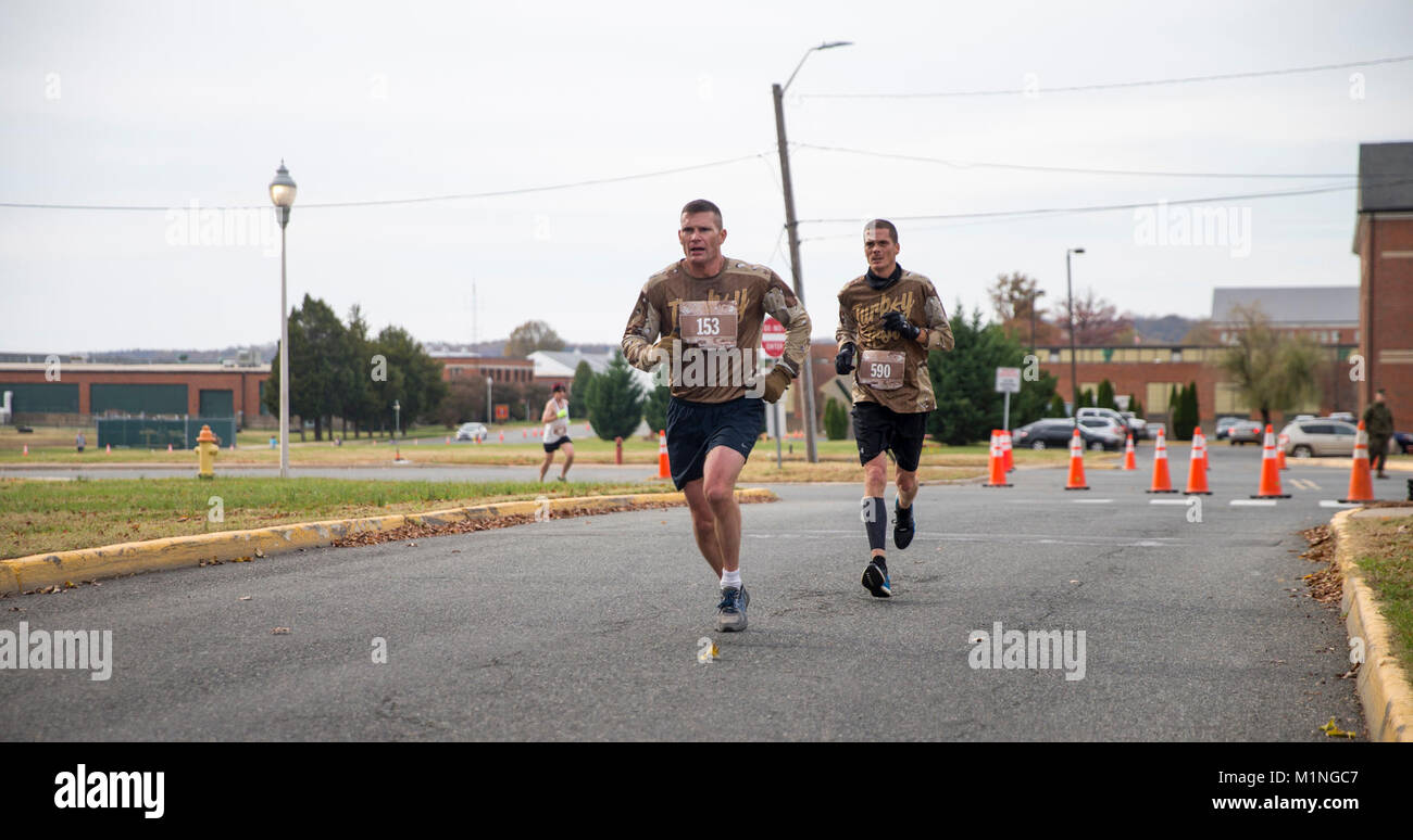 MARK CLINGAN and Sean Robinson participate in the 2017 Marine Corps ...