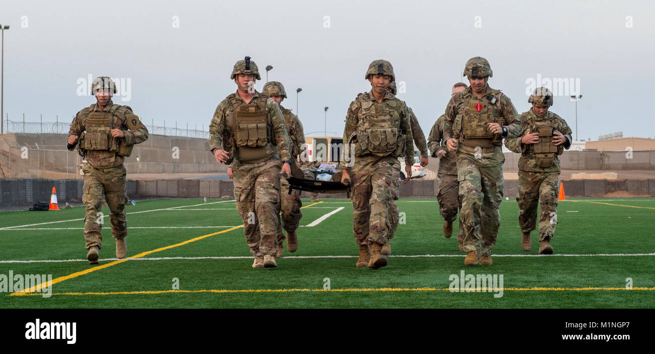 U.S. Army site security team Soldiers assigned to Task Force Bayonet ...