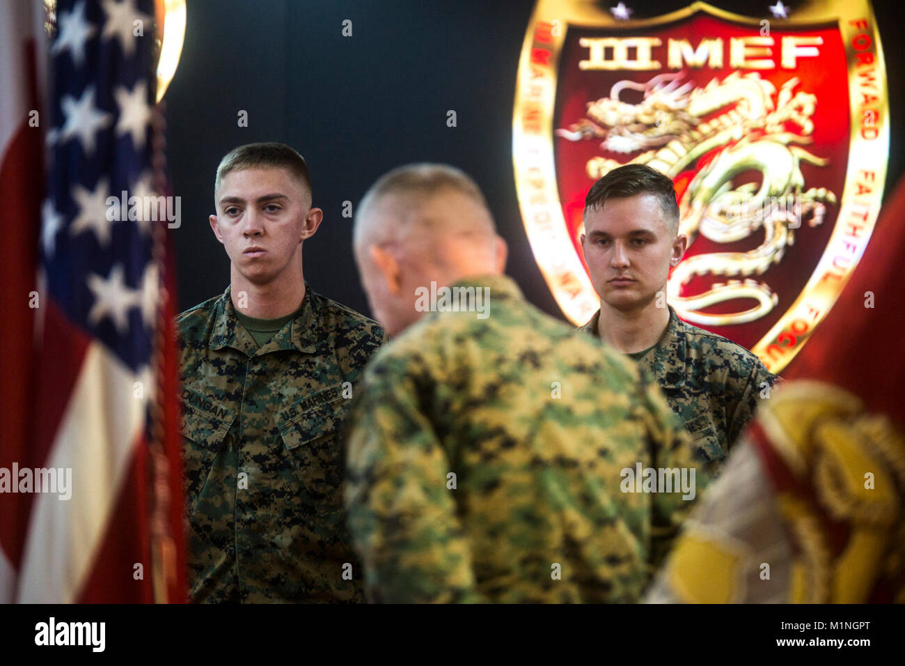 Lt. Gen. Lawrence D. Nicholson, the Commanding General of III Marine ...