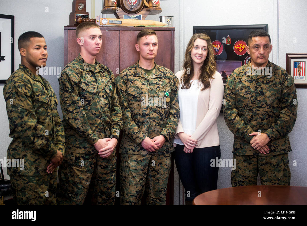 Sgt. Maj. Mario A. Marquez, the III Marine Expeditionary Force sergeant ...