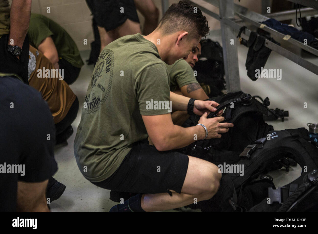 U.S. Marine Cpl. Josh Calloway with Charlie Company, 2d Reconnaissance ...