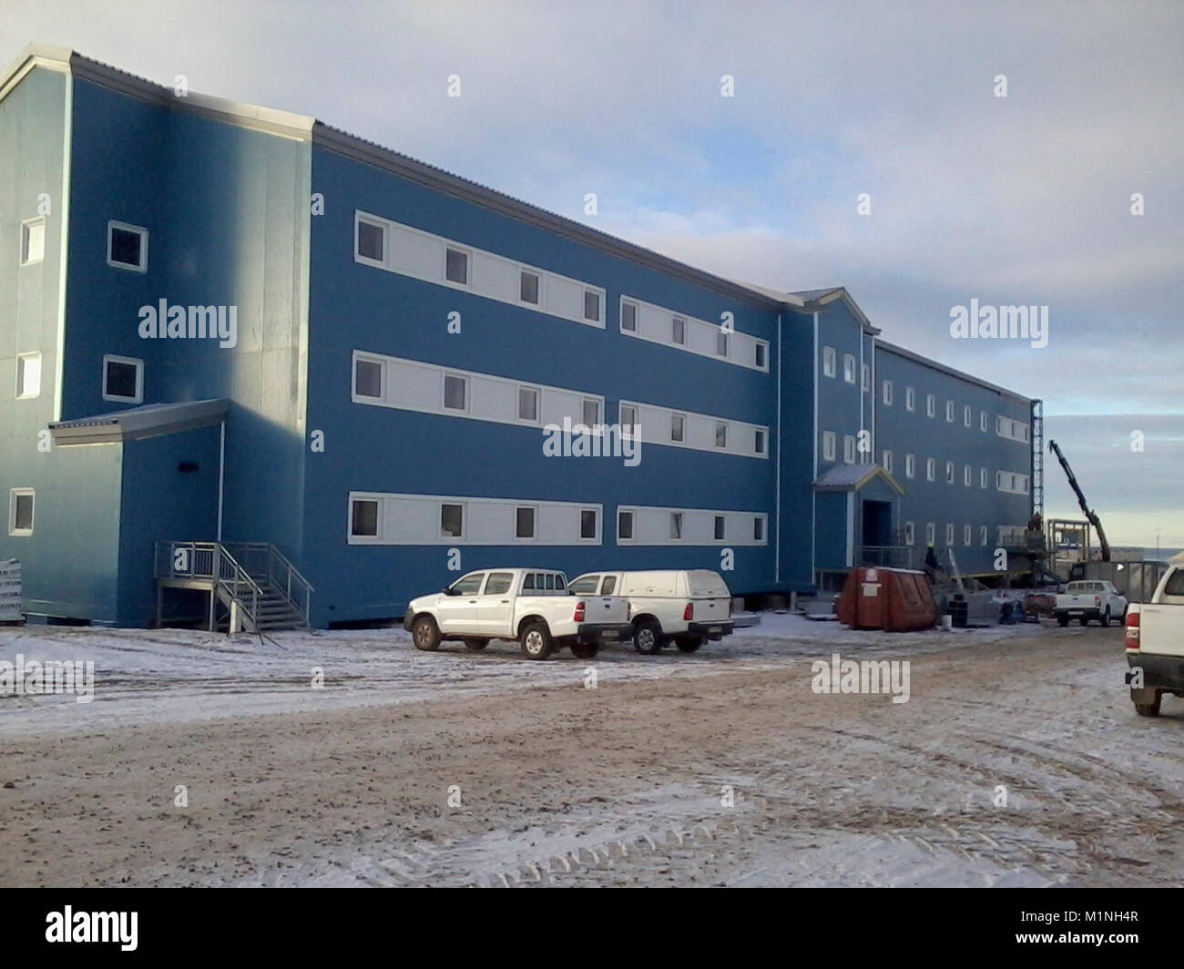 THULE AIR BASE, Greenland—Building 101, a new modern 48 person ...