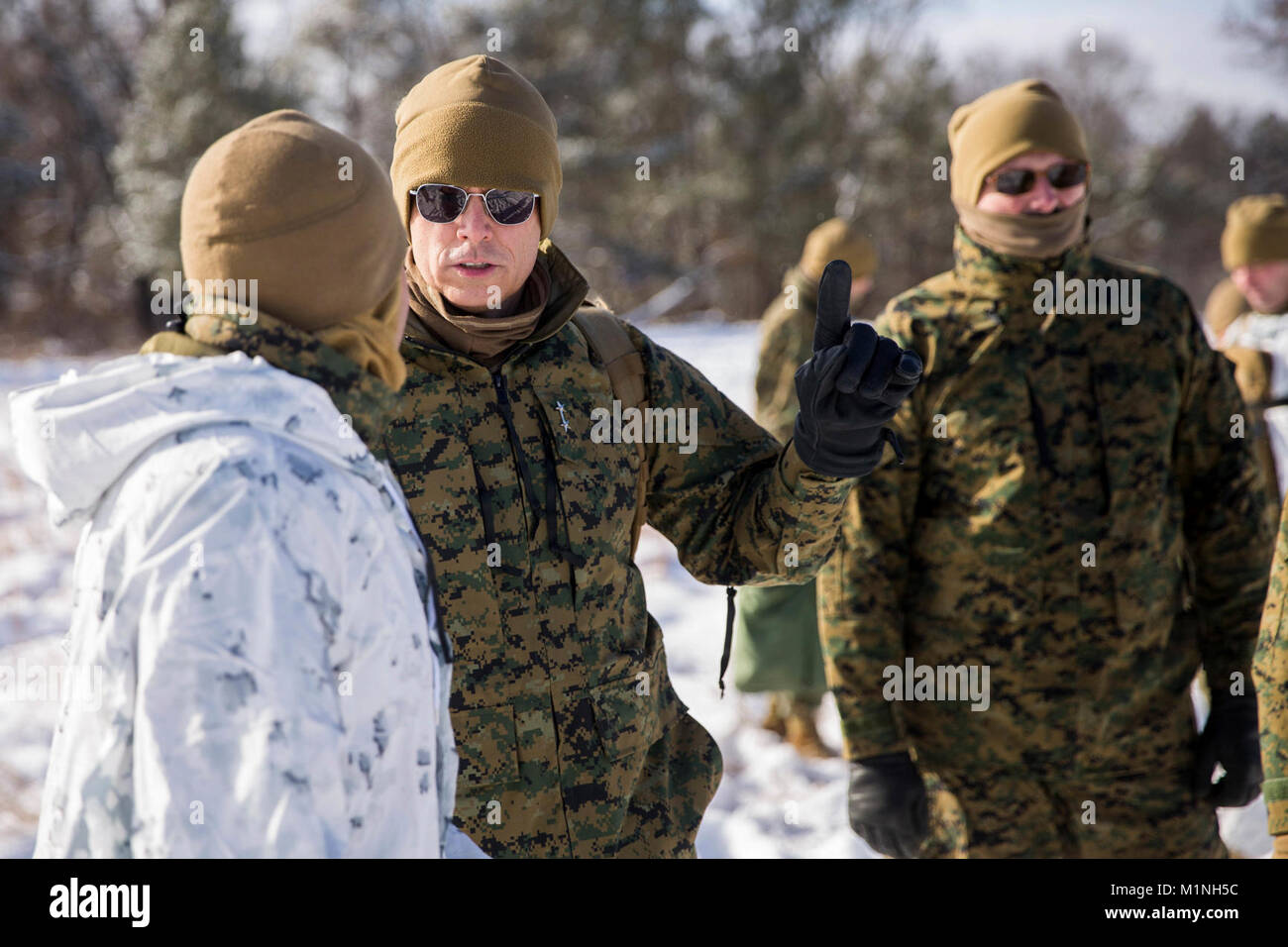 U.S. Marine Corps Maj. Gen. Matthew Glavy, Commanding General of 2nd ...