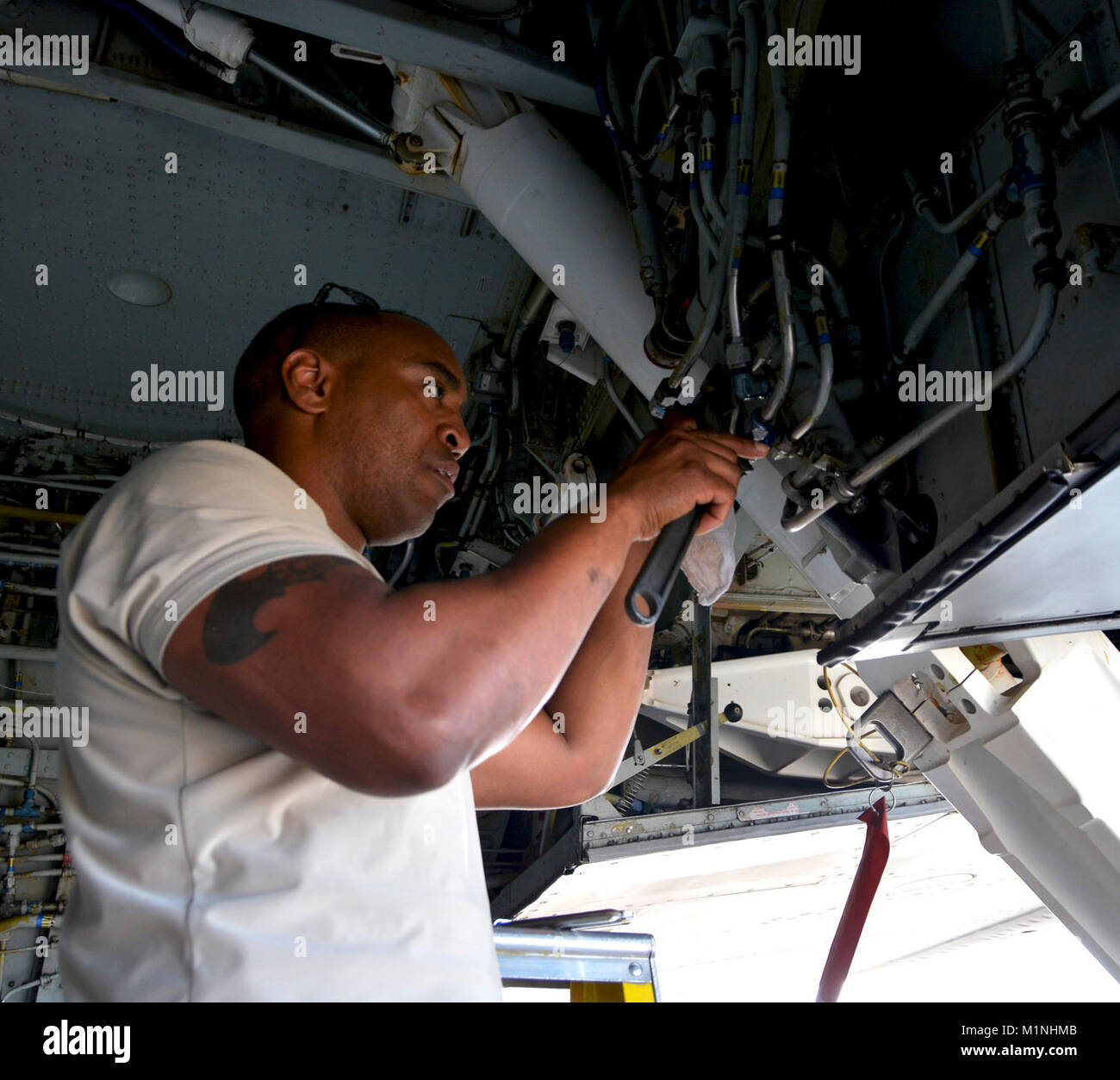 Tech. Sgt. Victor Foster, 507th Aircraft Maintenance Squadron aircraft ...