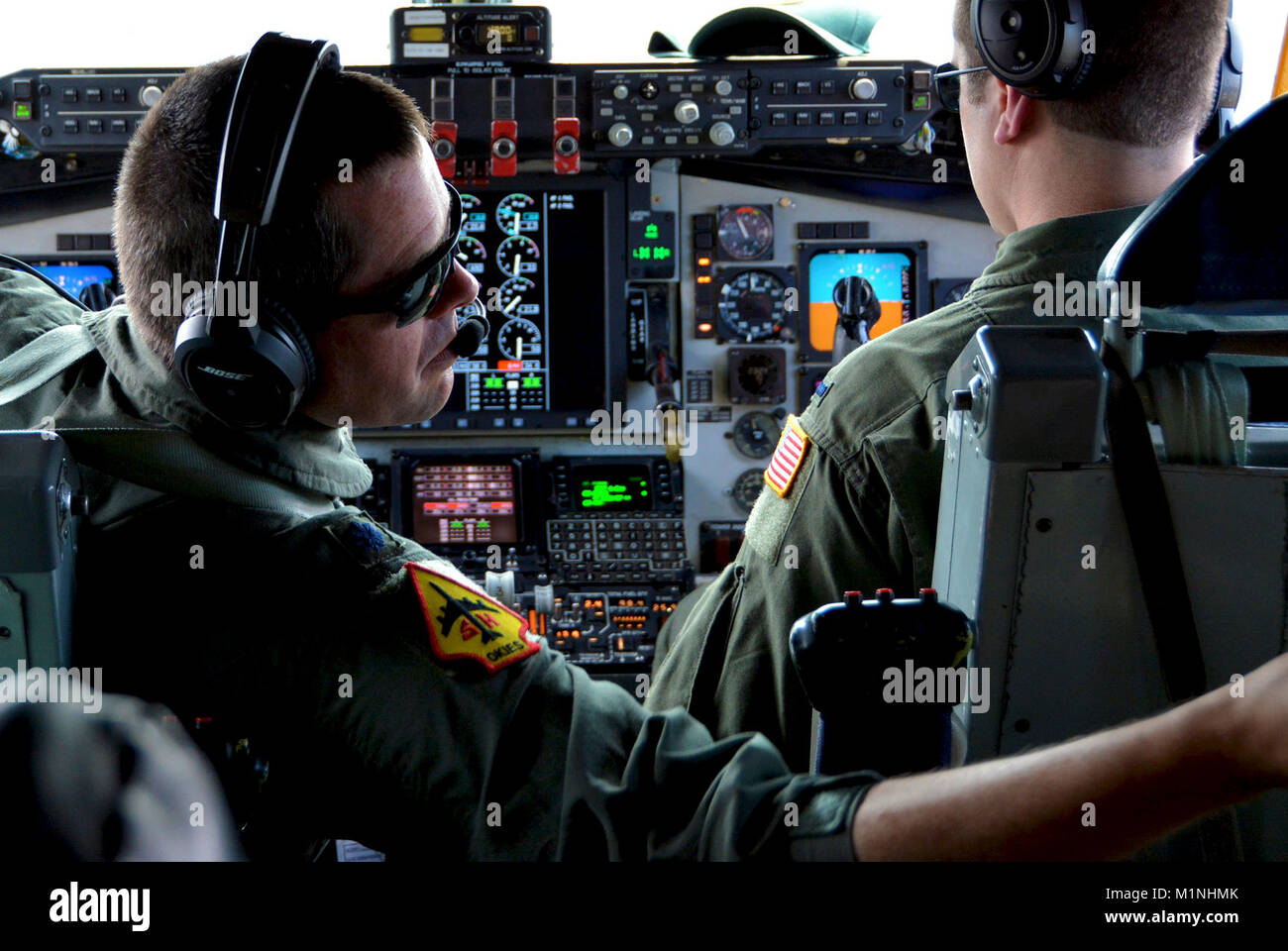 Lt. Col. Stuart Letcher, 465th Air Refueling Squadron KC-135 ...