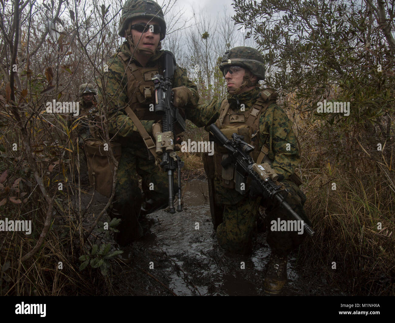Lance Cpl. Caleb McCarty, a Marine with 1st Battalion, 2nd Marine ...