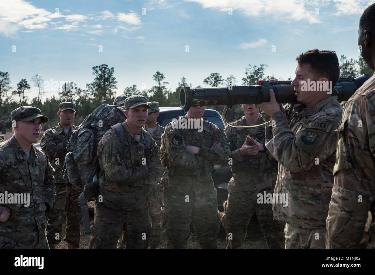 Staff Sgt. Nicholas Diamond, 820th Combat Operations Squadron combat ...