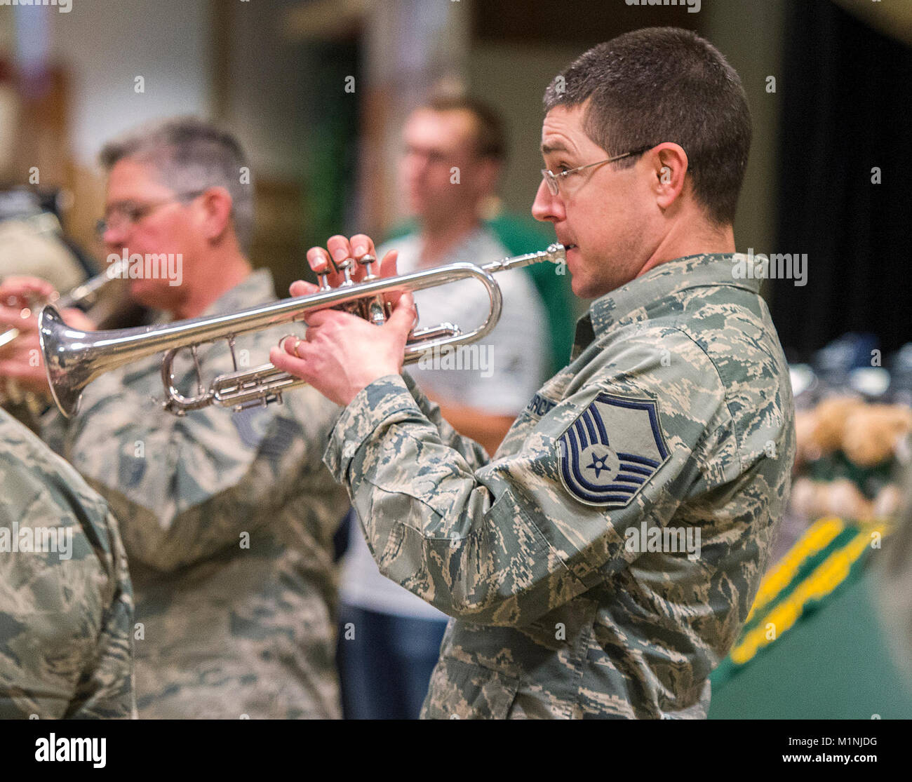 Master Sgt. Michael Richter, U.S. Air Force Band of Flight trombonist ...