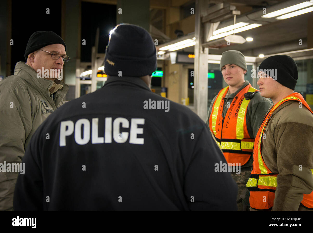 Soldiers from the Minnesota National Guard are supporting security ...