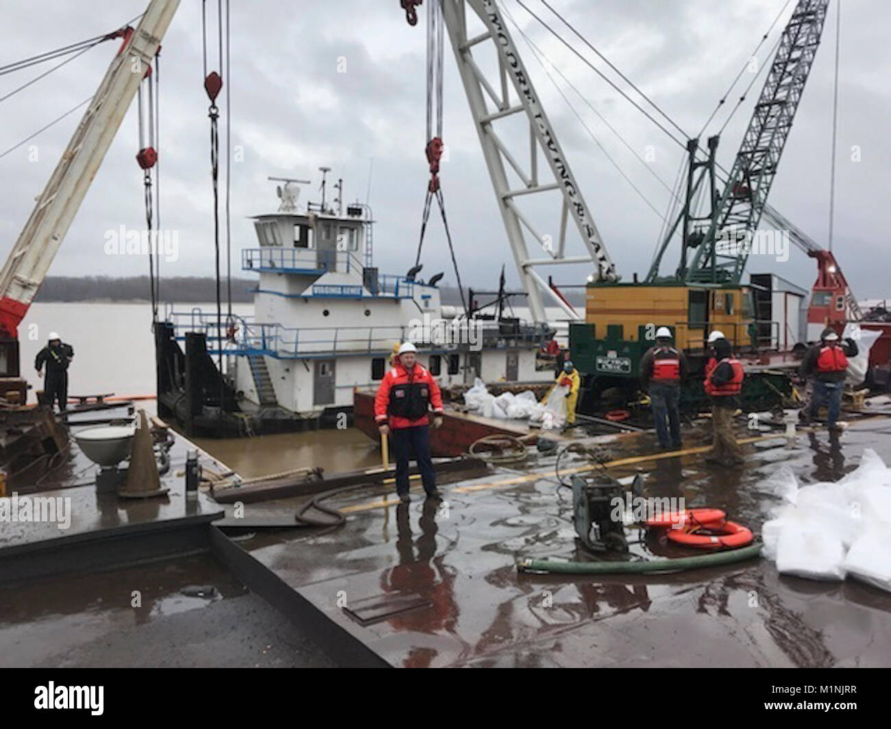 The Coast Guard is monitoring the transit of the vessel Virginia Renee ...