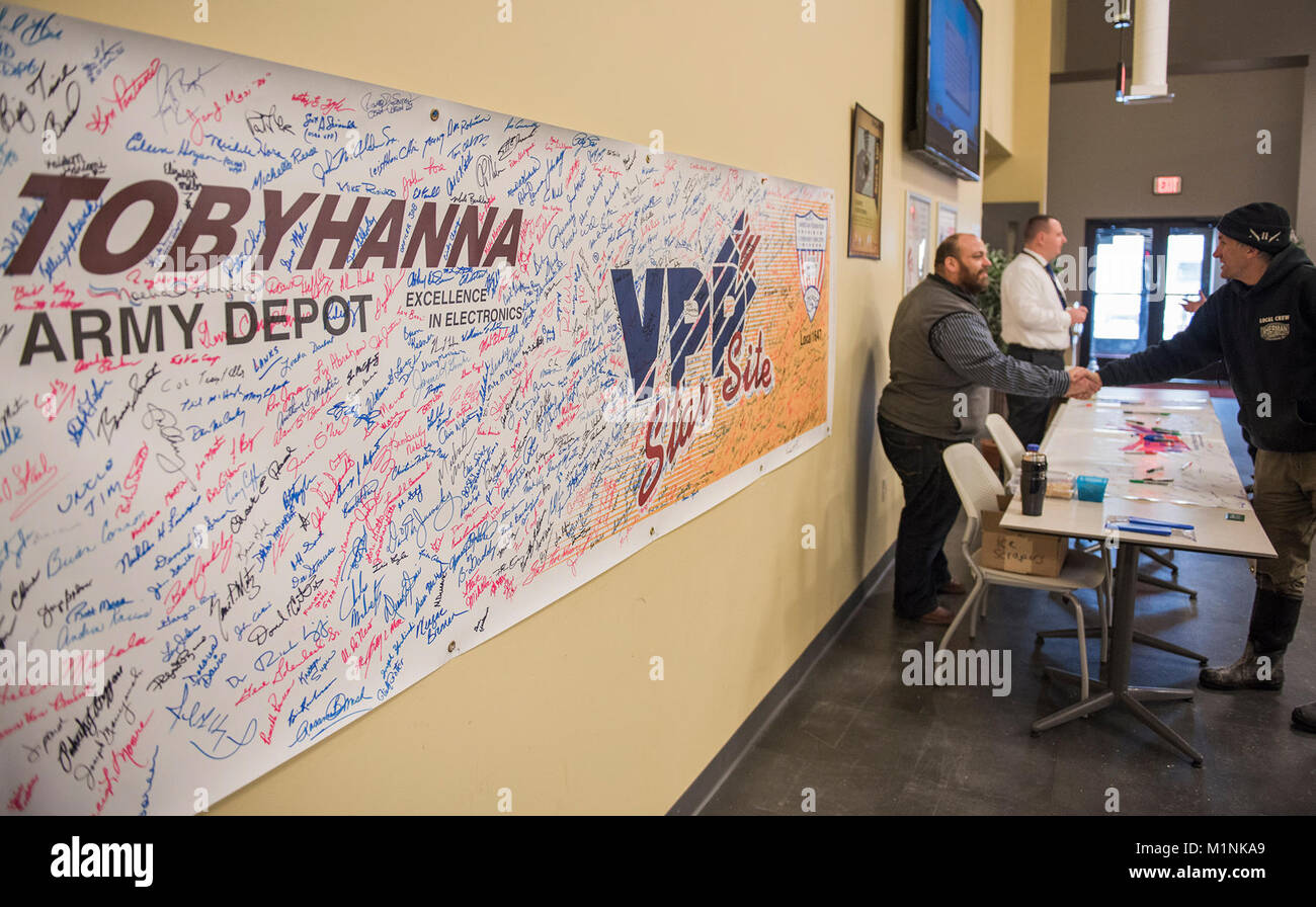 The original Voluntary Protection Program banner was signed almost 20 ...