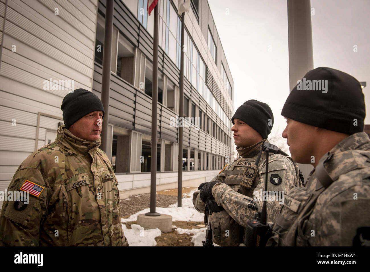 Maj. Gen. Jon Jensen, Adujuant General of the Minnesota National Guard ...