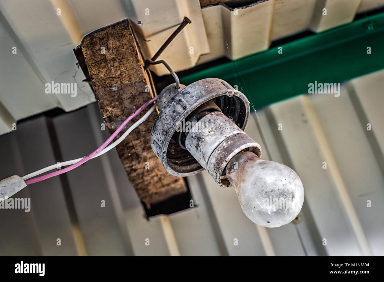 Dirty Old Light Bulb In Stock Photos & Dirty Old Light Bulb In Stock ...