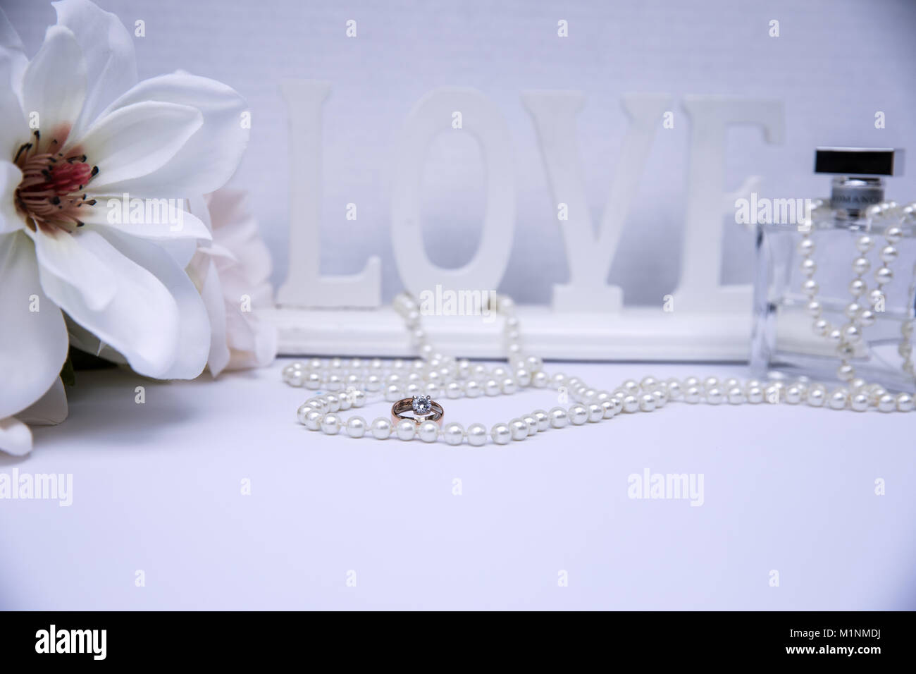 Love, white background. Romance Stock Photo - Alamy