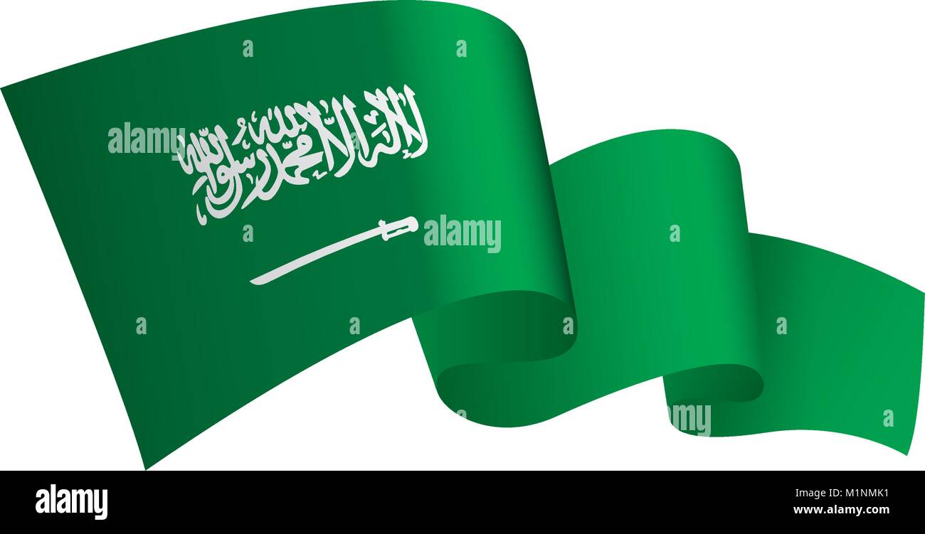 Saudi Arabia flag, vector illustration Stock Vector Image & Art - Alamy