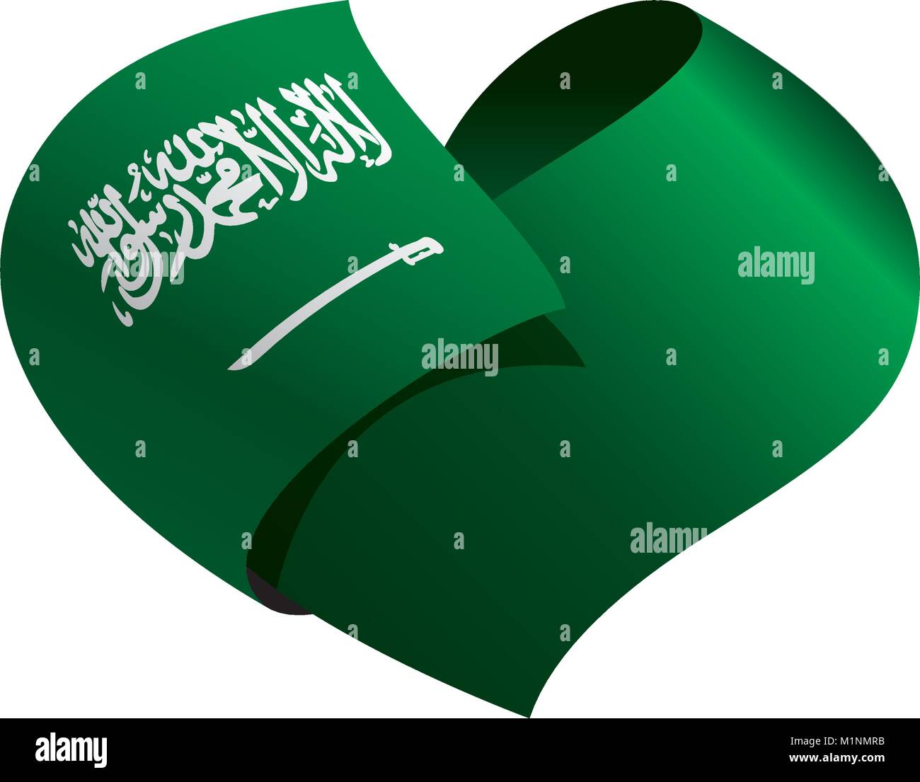 Saudi Arabia flag, vector illustration Stock Vector Image & Art - Alamy