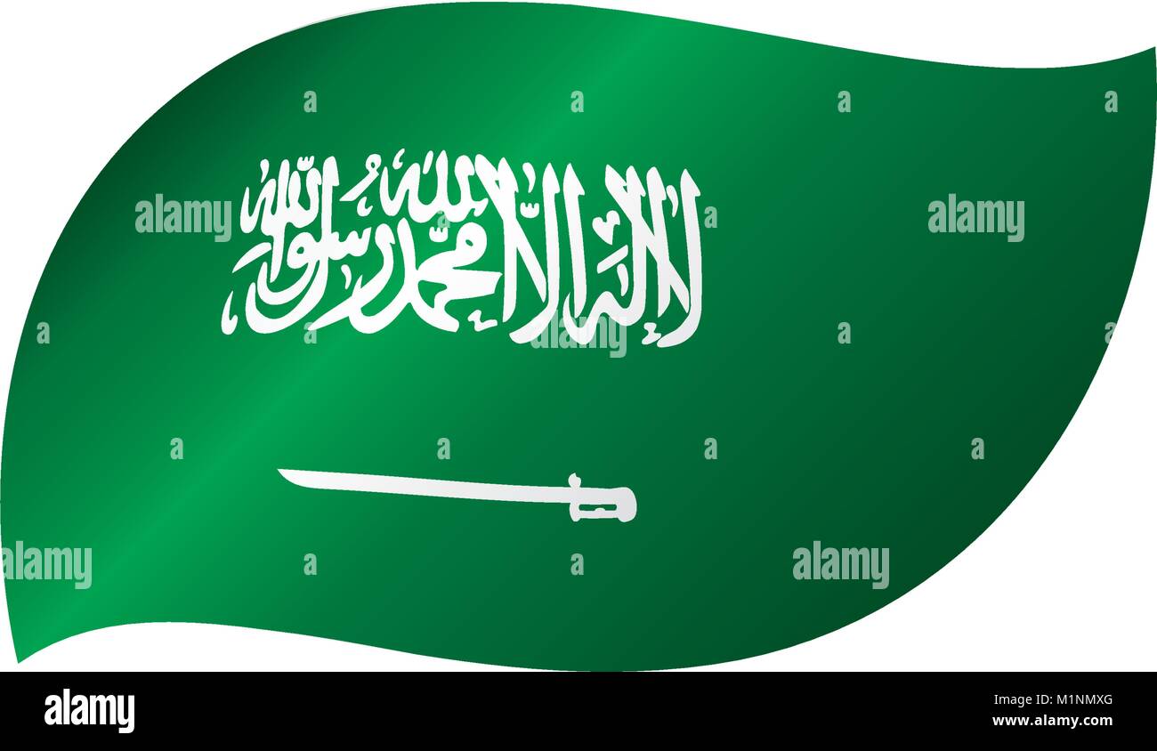 Saudi Arabia flag, vector illustration Stock Vector Image & Art - Alamy