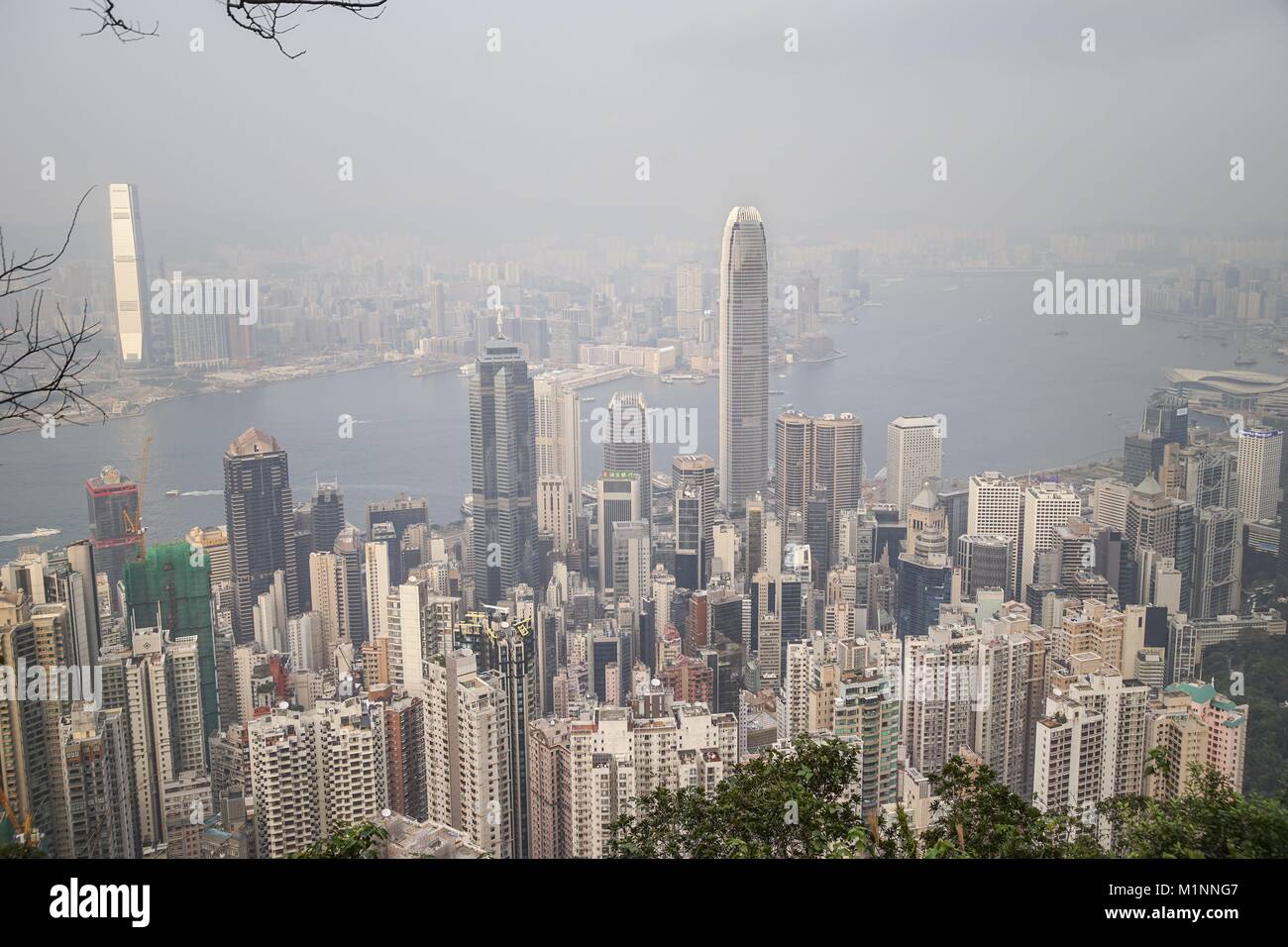 From the city peak Victoria Peak (Chinese: Tai Ping Shan) offers a ...