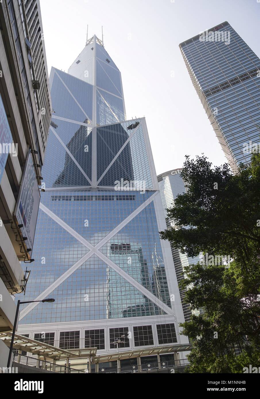 The architecture of new skyscrapers in Hong Kong is futuristic. (08 ...