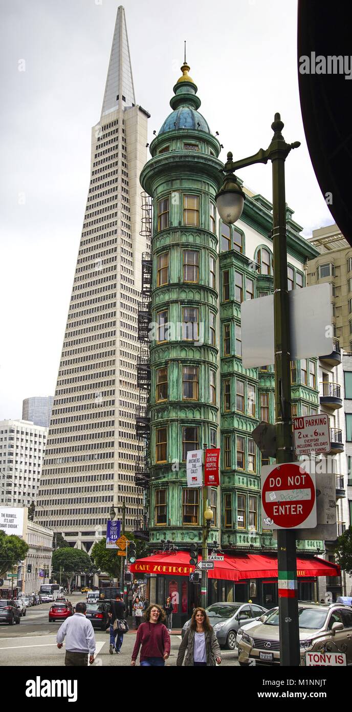 The green Sentinel Building in San Francisco is usually called the ...