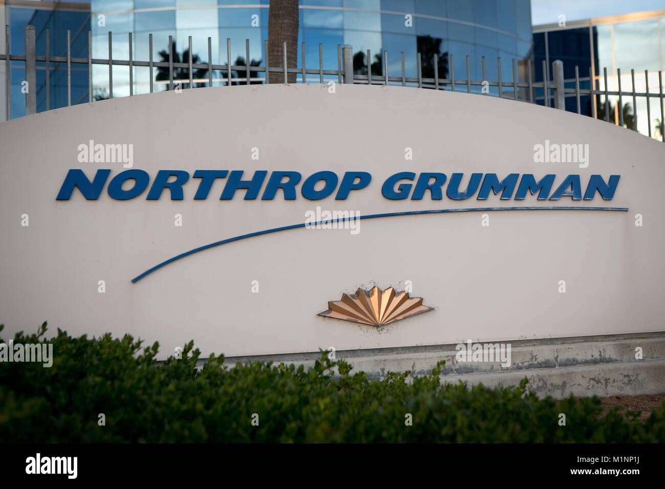 Corporate logo of the aerospace and defense technology company Northrop ...
