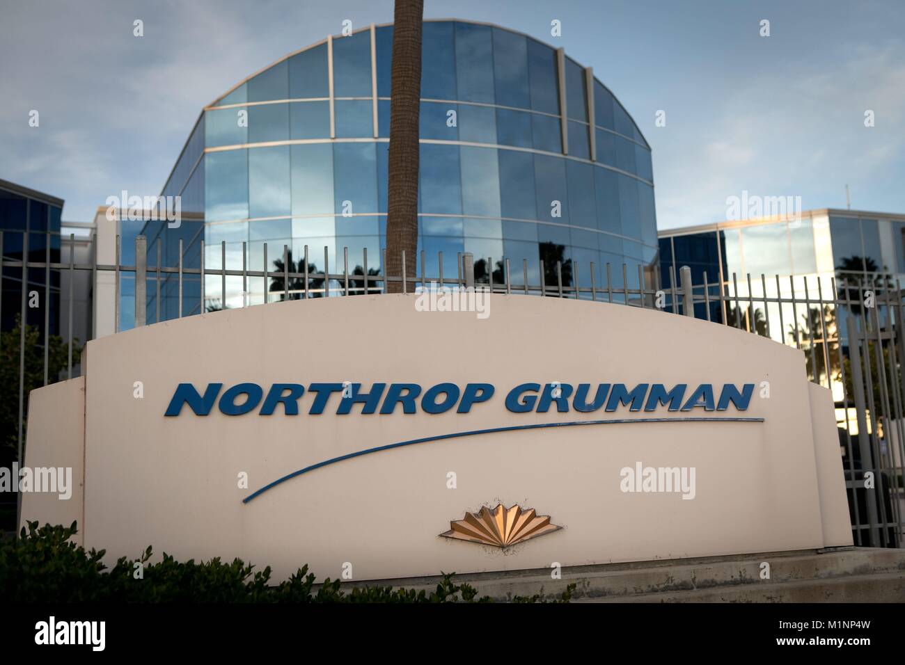 Corporate logo of the aerospace and defense technology company Northrop ...