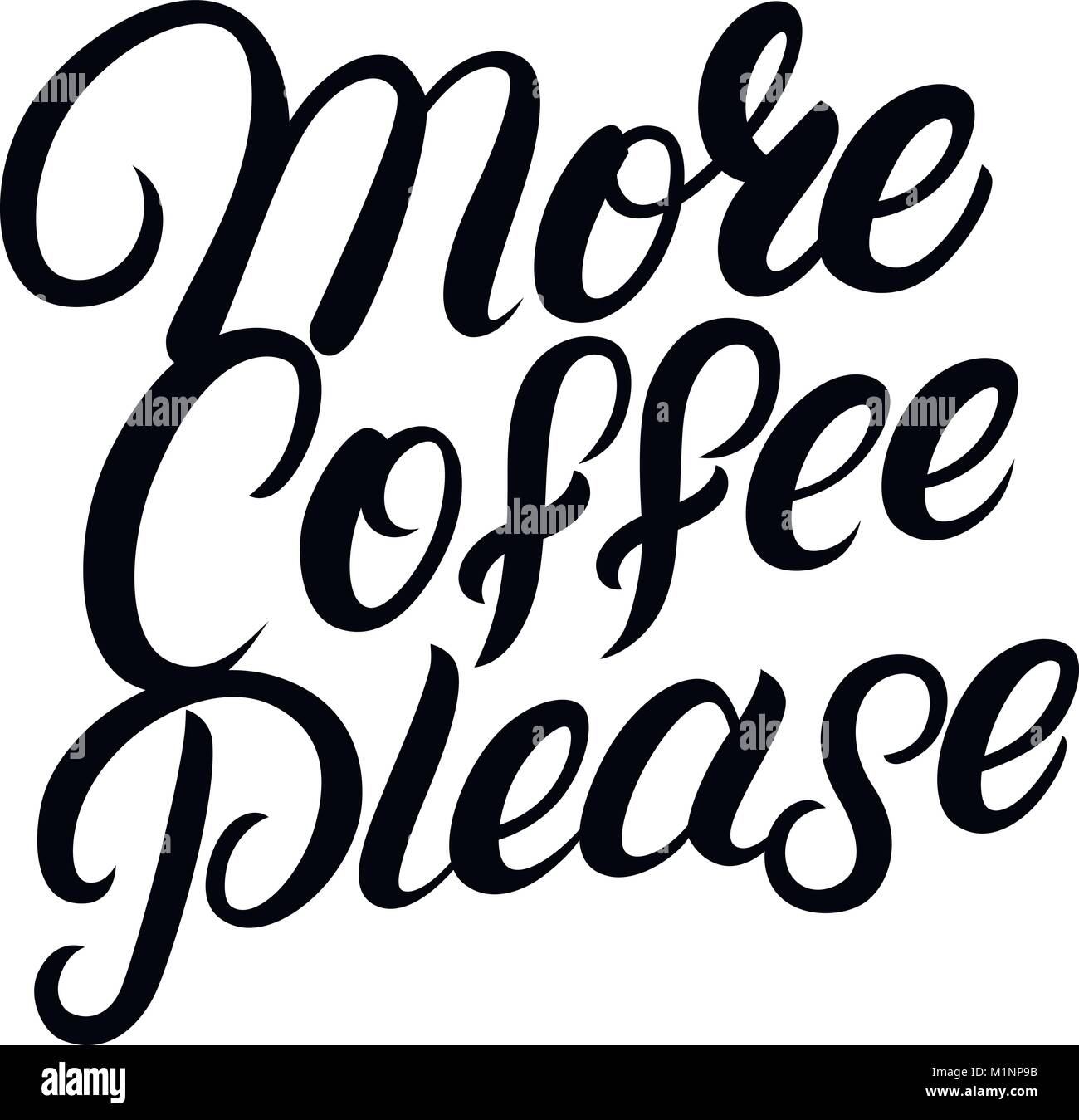 More coffee please hi-res stock photography and images - Alamy