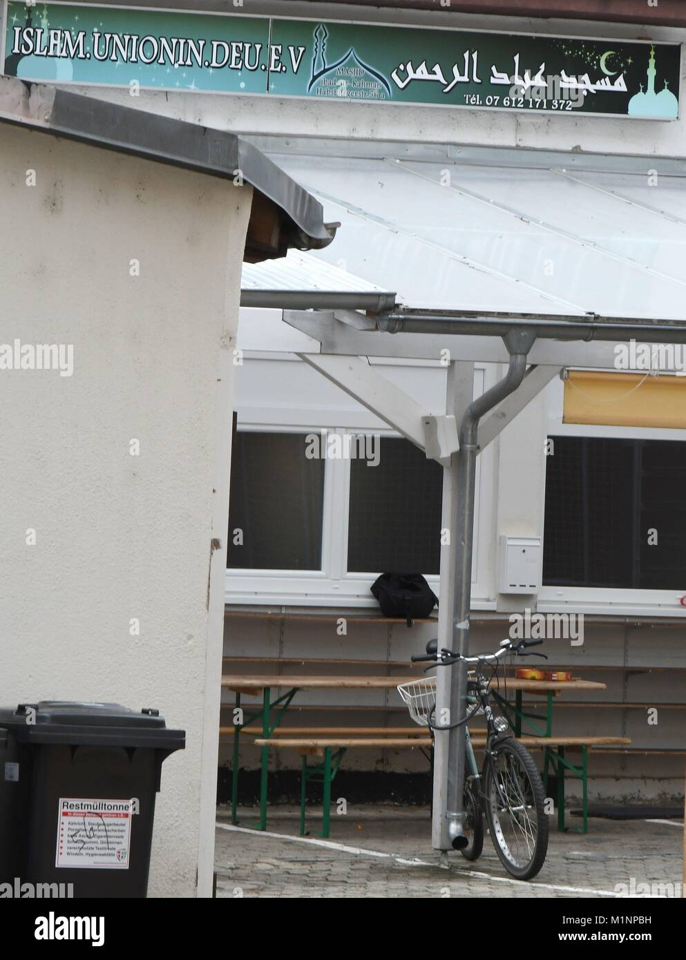 Mosque in in Freiburg, Dec. 23, 2017 | usage worldwide Stock Photo - Alamy
