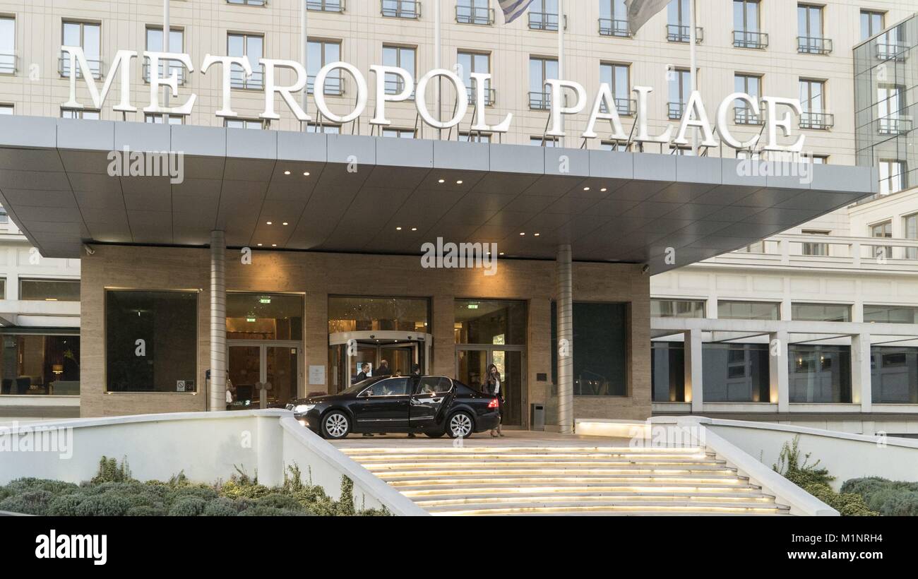 Metropol palace hotel belgrade hi-res stock photography and images - Alamy