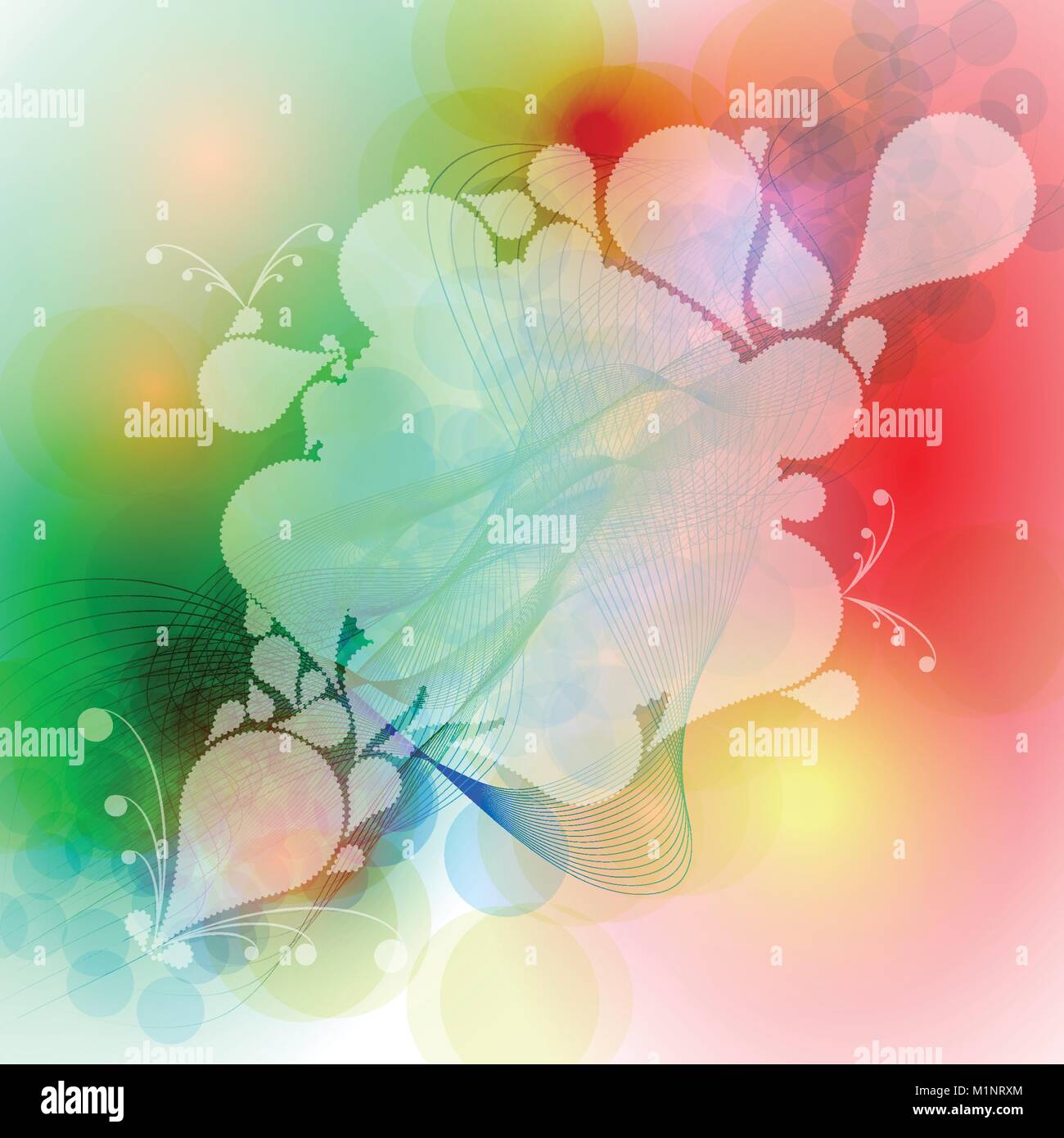 Colorful abstract background vector Stock Vector Image & Art - Alamy