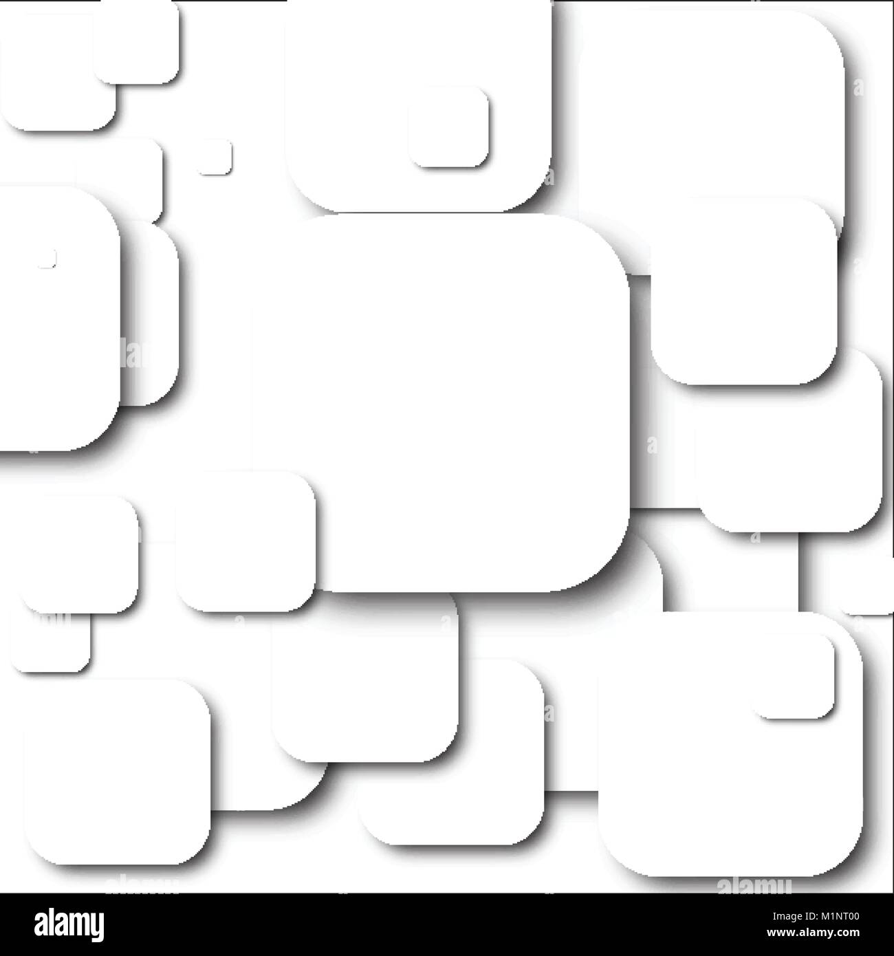 White blank layers on white Stock Vector Image & Art - Alamy