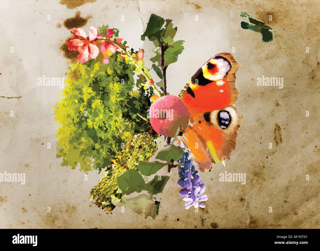 Mixed design elements, vector Stock Vector Image & Art - Alamy