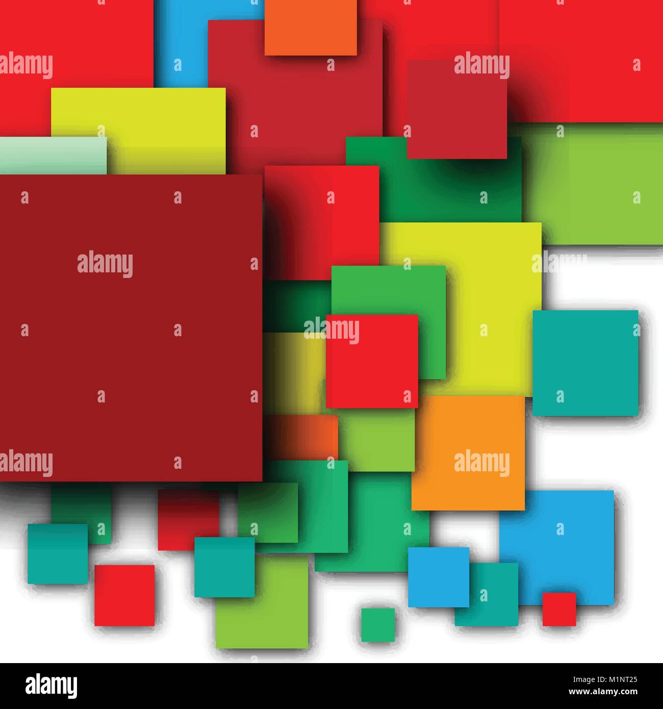 Colorful empty squares Stock Vector Image & Art - Alamy