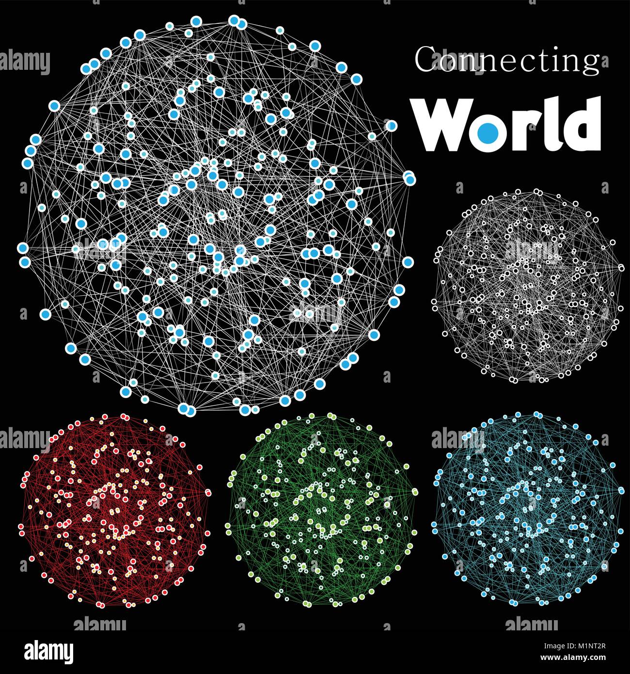 Connecting world Stock Vector Images - Alamy