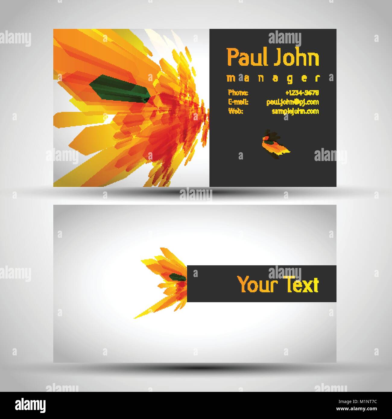 Back and front light Stock Vector Images - Alamy