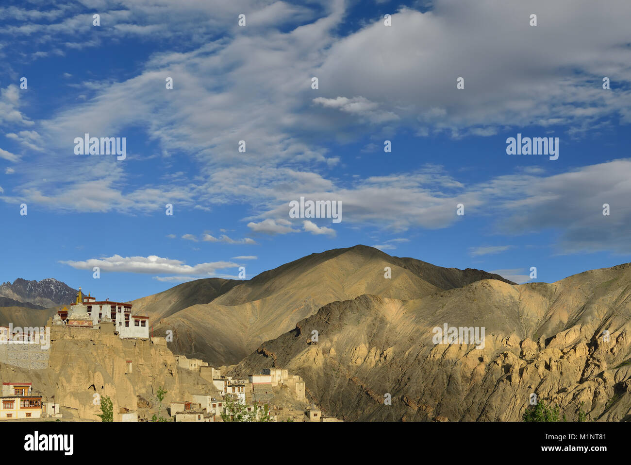 Beautiful Karakorum panorama in the vicinity of the Lamayuru town ...