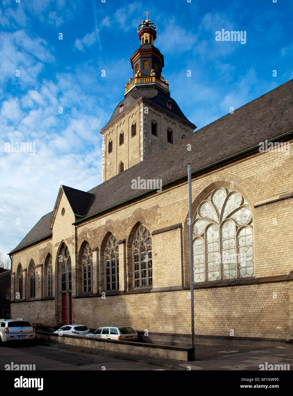 Germany, Cologne, the romanesque church St. Ursula. Deutschland, Koeln ...