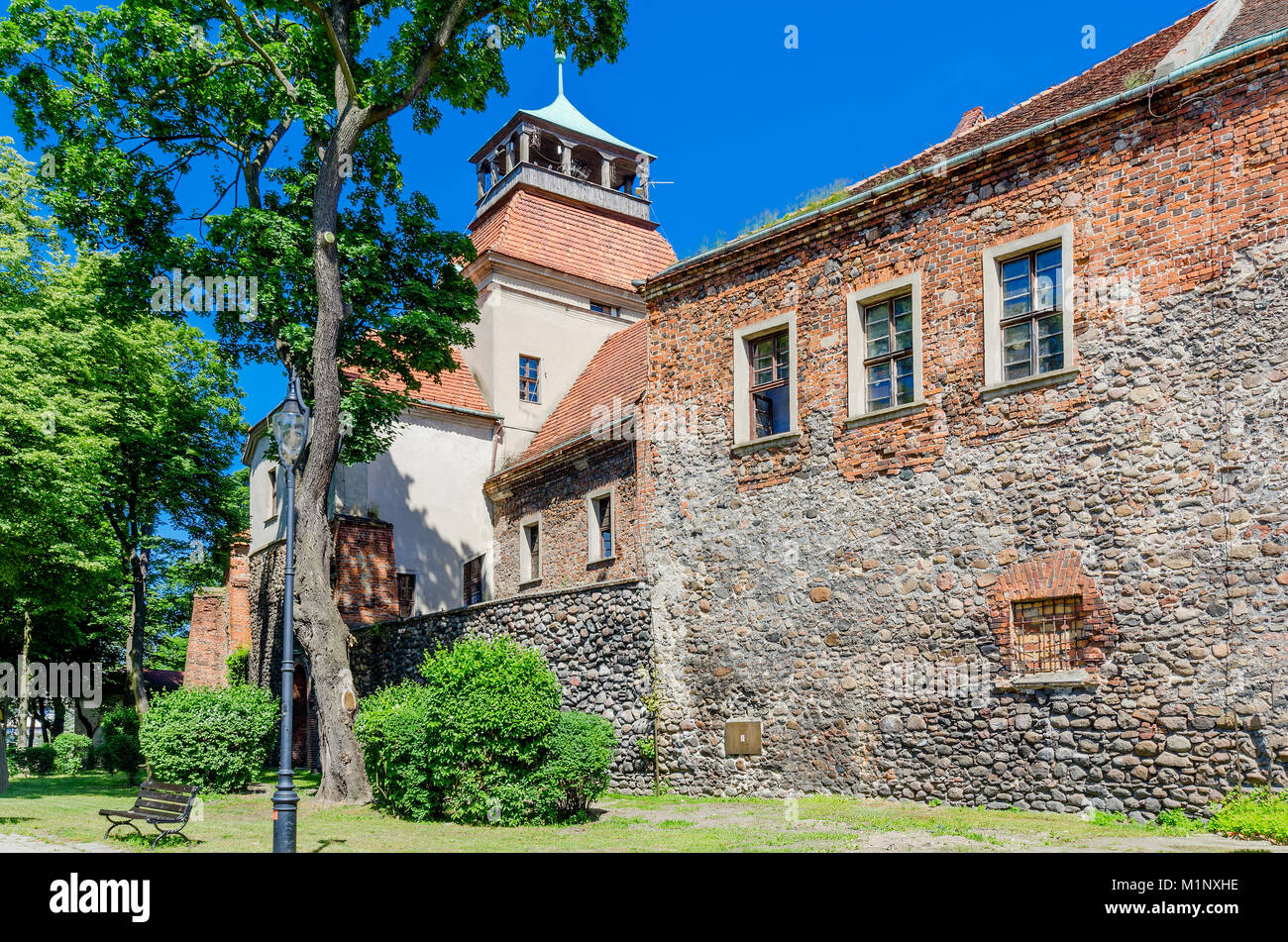 Order of St. Augustine former monastery, Zagan (ger. Sagan), a town in ...
