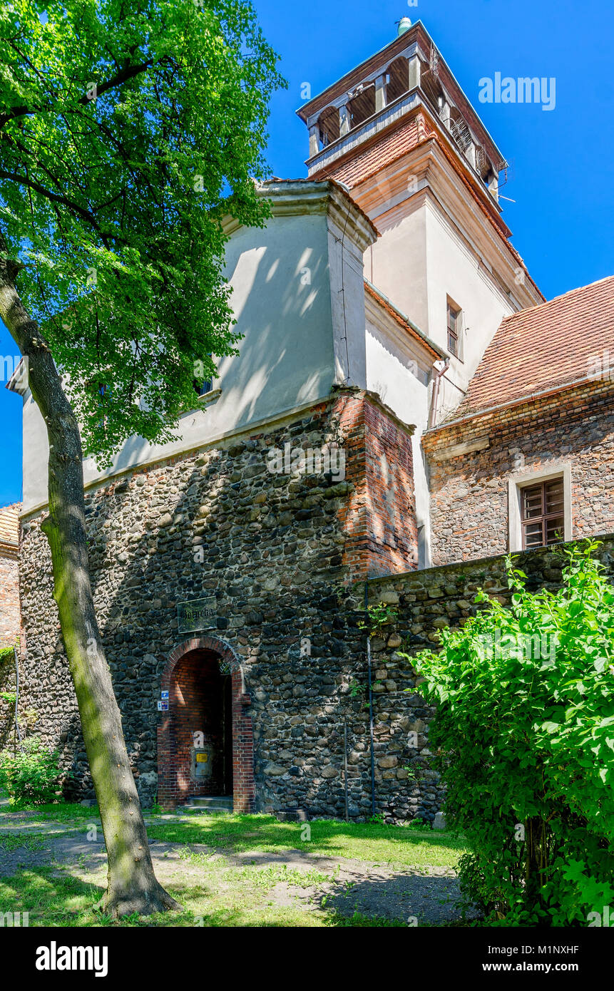 Order of St. Augustine former monastery, Zagan (ger. Sagan), a town in ...