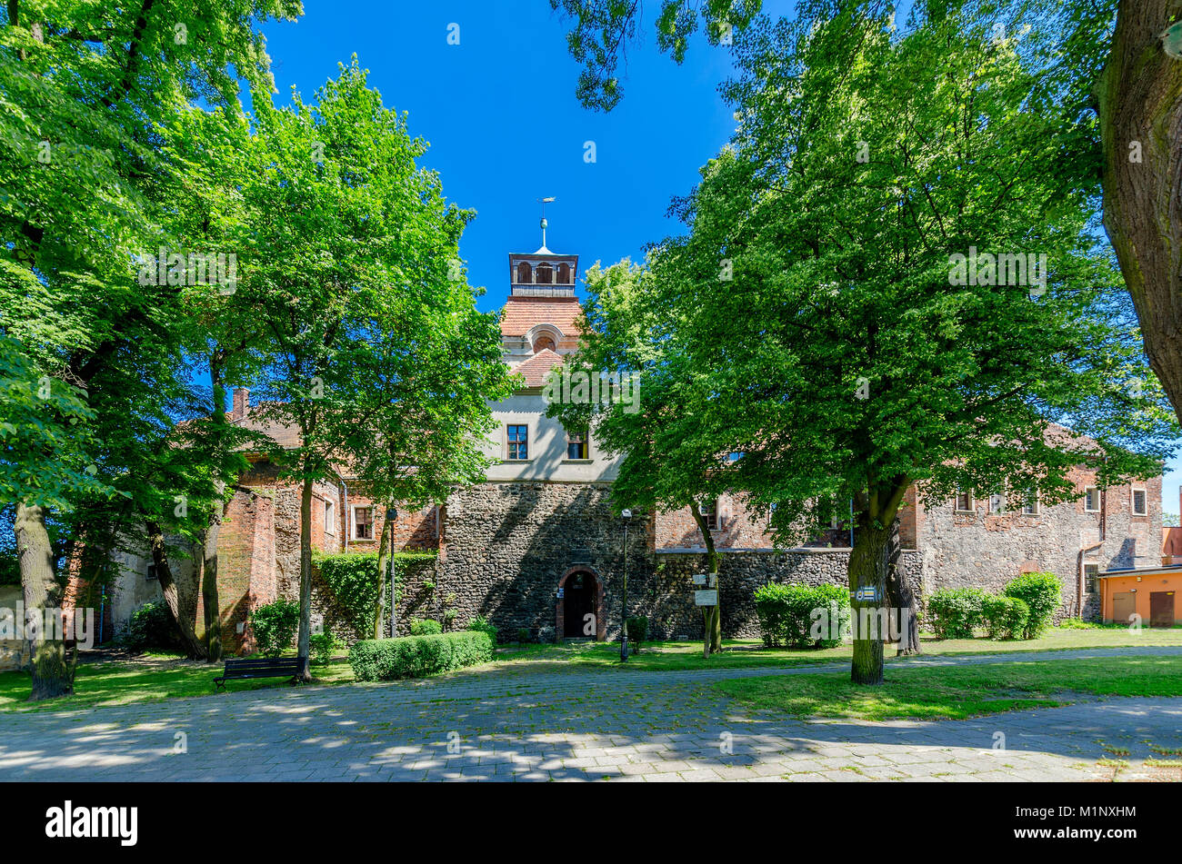 Order of St. Augustine former monastery, Zagan (ger. Sagan), a town in ...