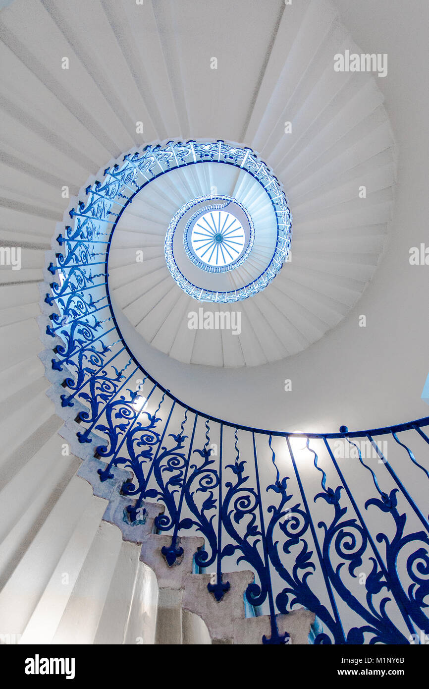 Queen's House Stairs in Greenwich, London Stock Photo - Alamy