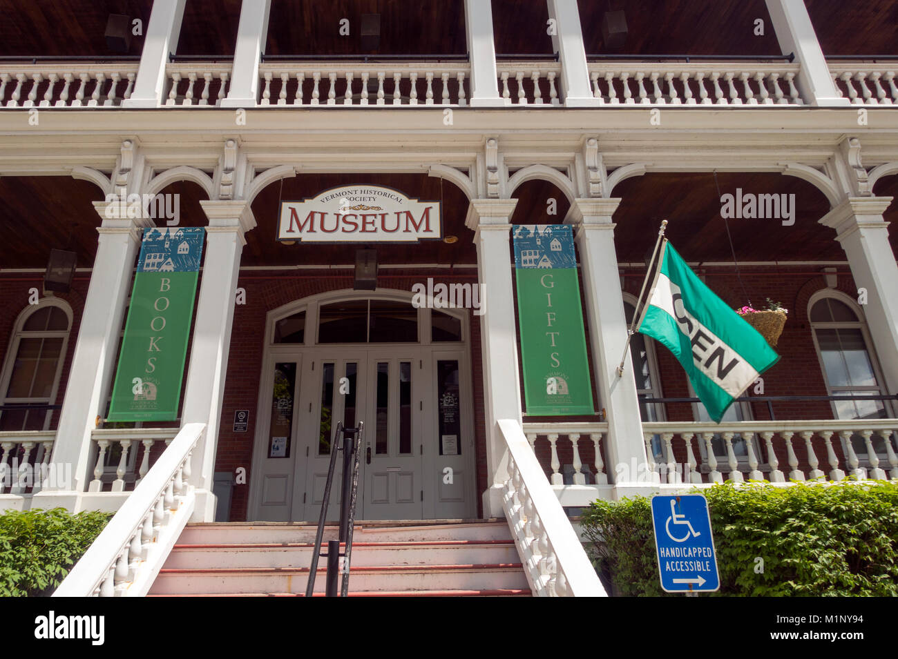 Vermont Historical Society Museum Montpelier VT Stock Photo - Alamy