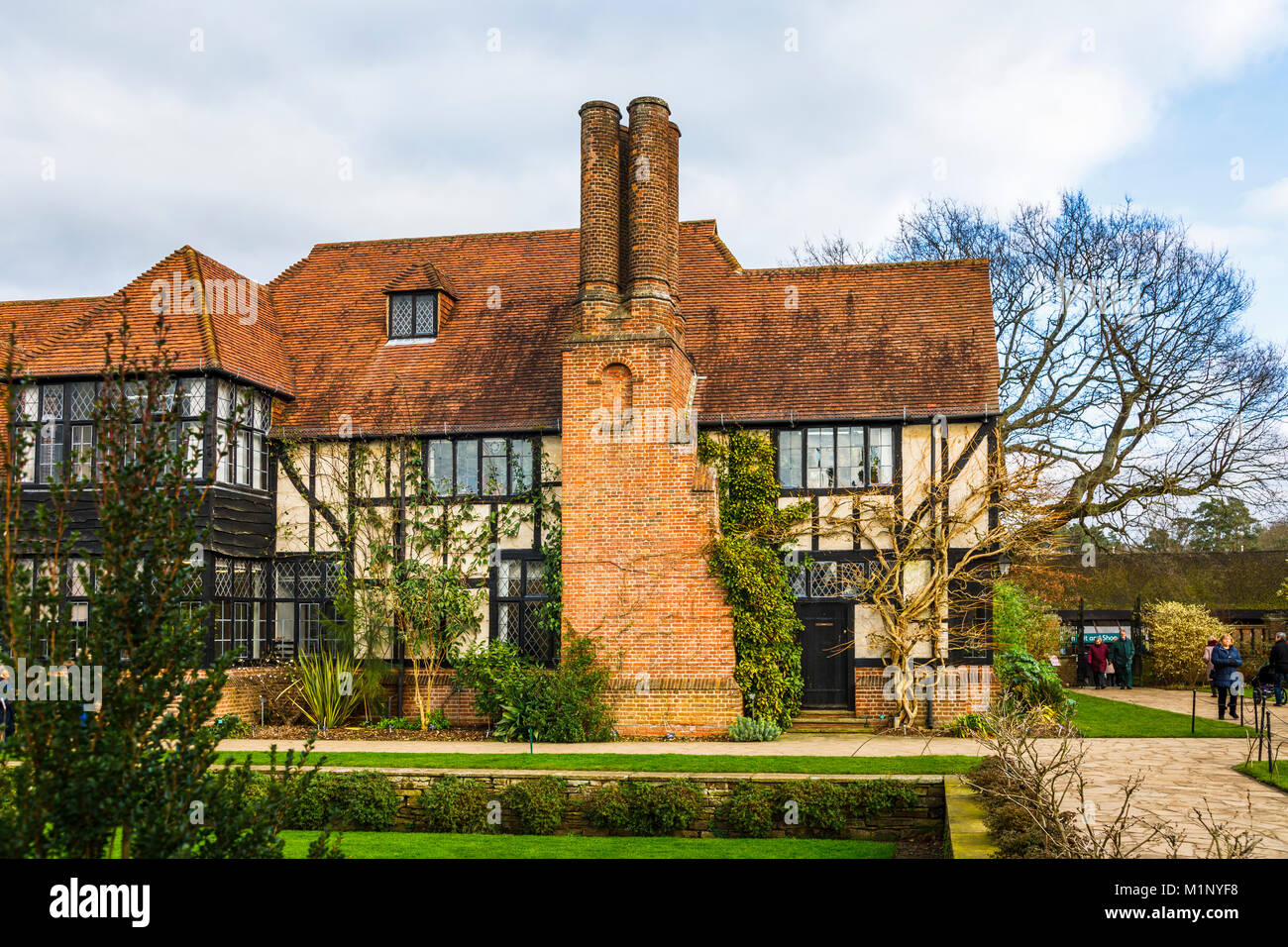 View of the exterior of the iconic historic Laboratory Building in RHS ...