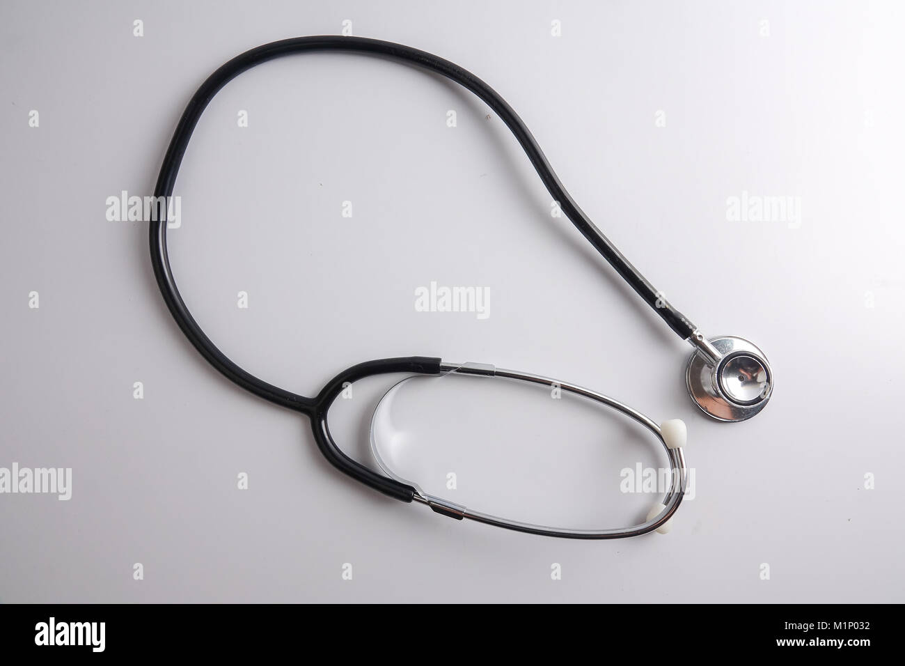 Black stethoscope isolated on white hi-res stock photography and images ...