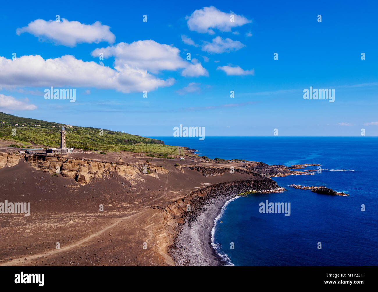 Capelinhos lighthouse hi-res stock photography and images - Alamy