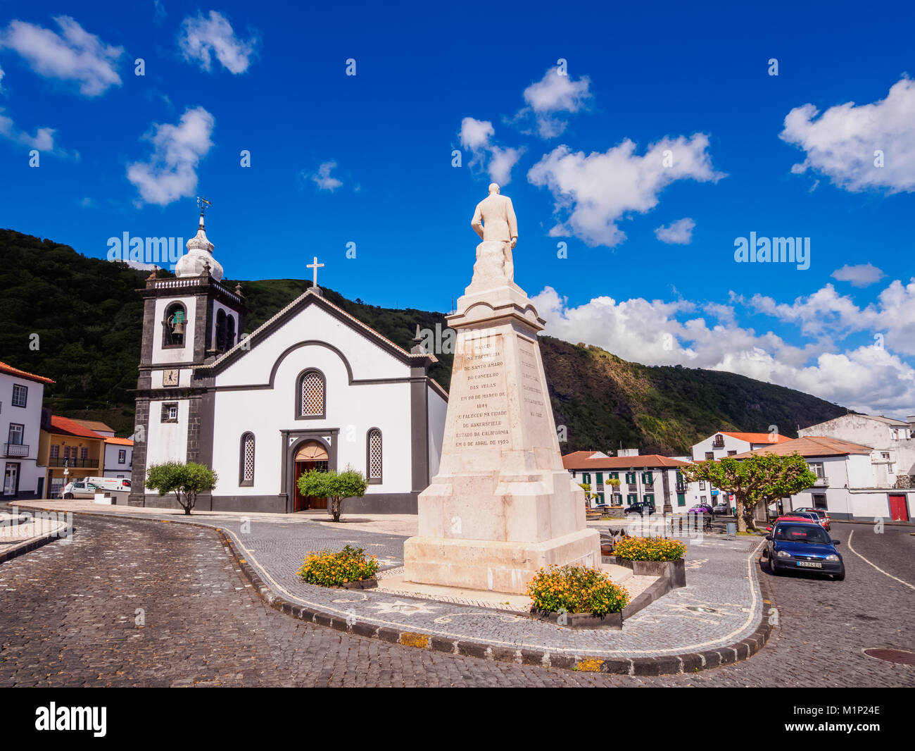 Igreja Matriz de Sao Jorge, Mother Church, Velas, Sao Jorge Island ...