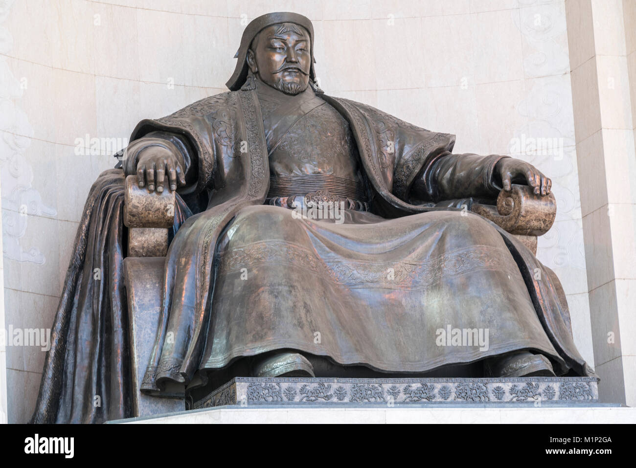 Genghis Khan Statue Wallpaper