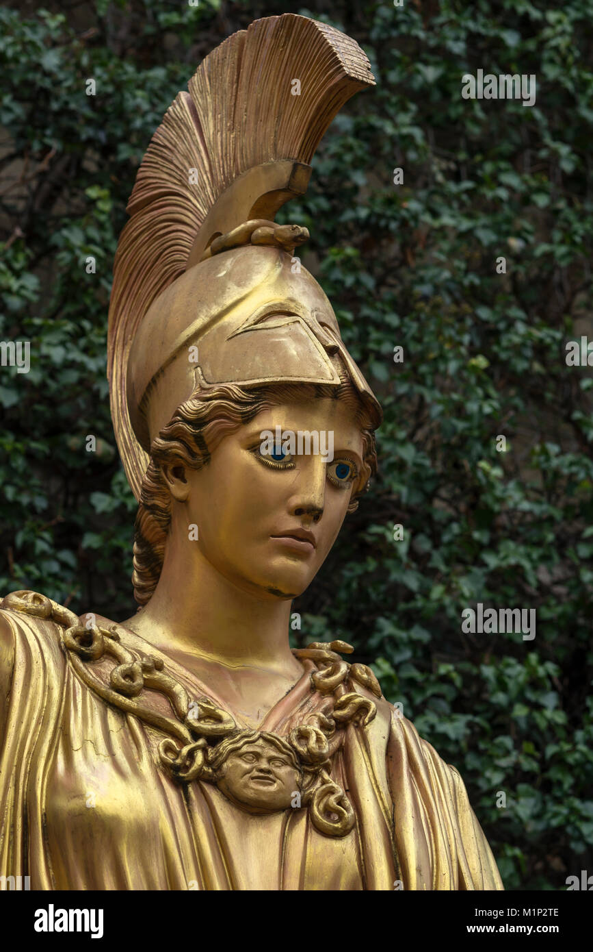 Statue of Pallas Athena,glyptotheque,Munich,Upper Bavaria,Germany Stock ...