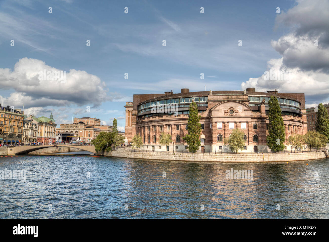 Swedish Parliament Building, Gamla Stan, Stockholm, Sweden, Scandinavia, Europe Stock Photo - Alamy