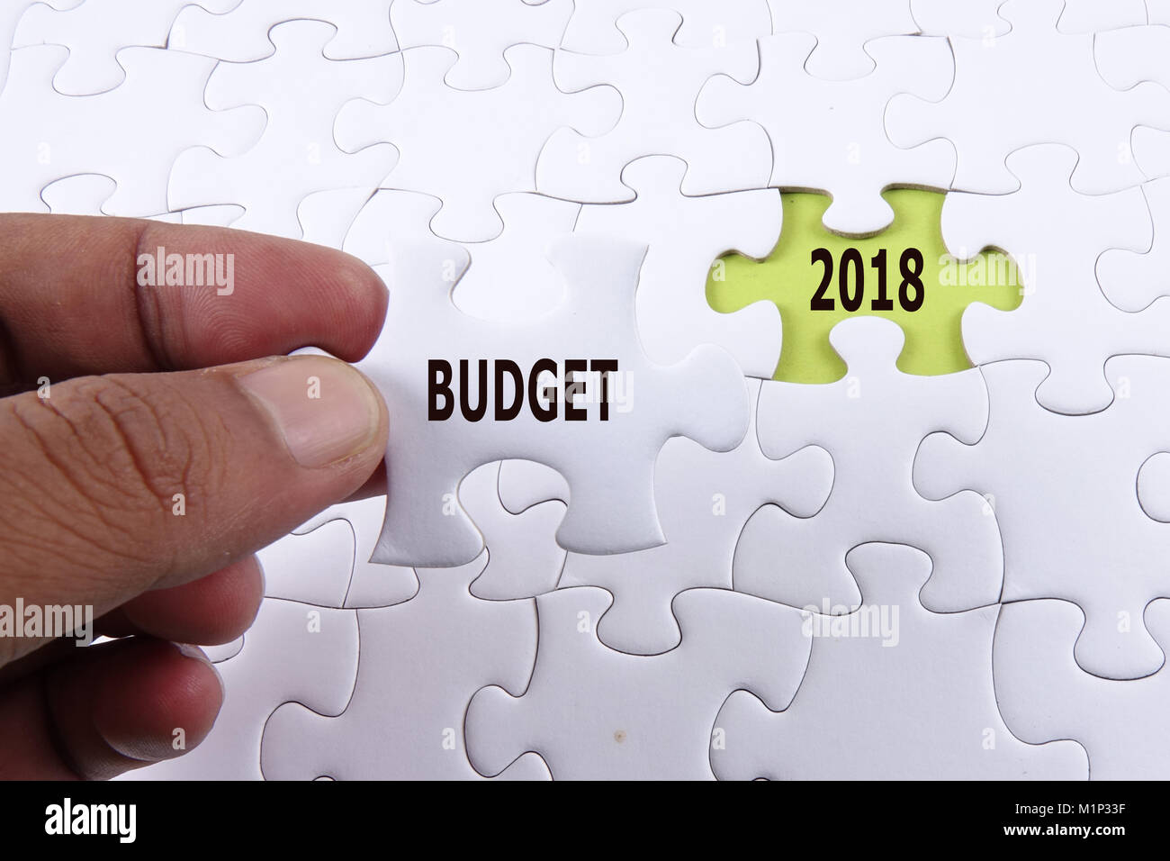 HEALTH AND SAFETY CONCEPT with white jigsaw puzzle Stock Photo - Alamy